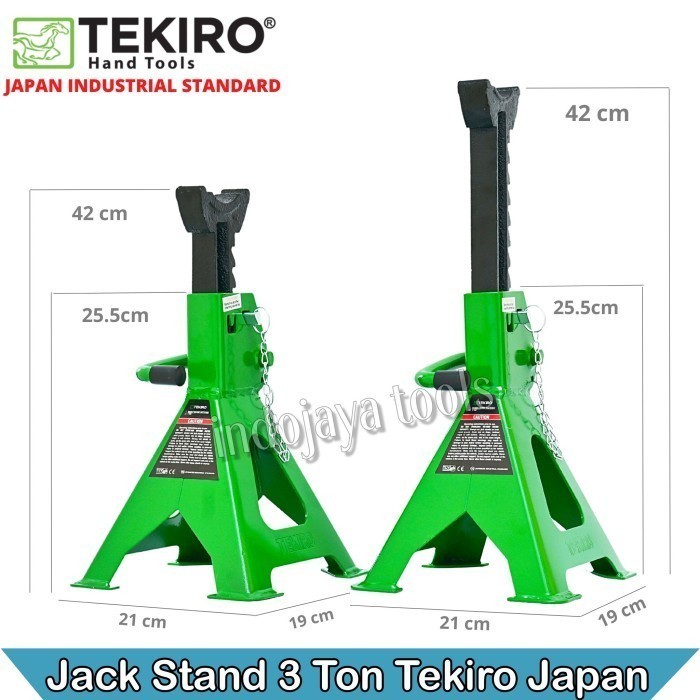 Jual Tekiro Jack Stand / Jackstand / Tahanan Dongkrak 3 Ton - 1 Set 2 ...