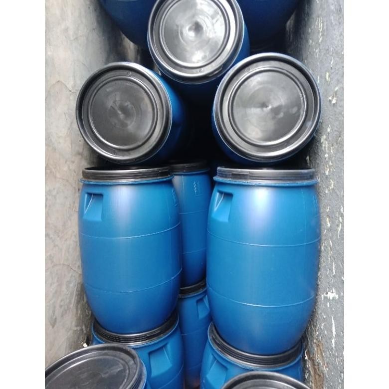 Jual TT60 tong sampah/drum plastik biru,tong air ukuran 60 liter ...