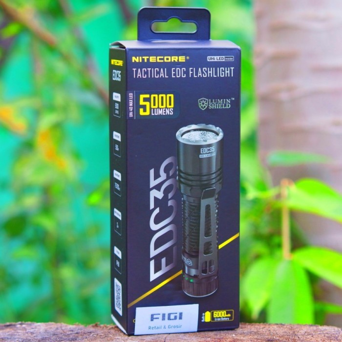 Jual Senter NITECORE EDC35 5000 Lumen LED UHi 40 Tactical EDC ...