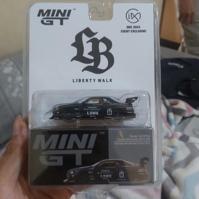 Jual Mini GT (IMX 2024 Event Exclusive) Nissan LB ER34 Super Silhouette ...