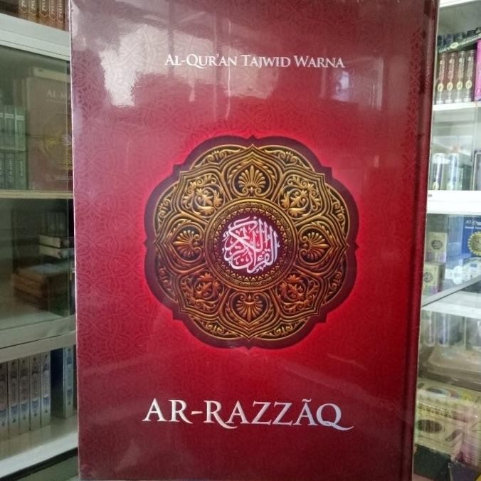 Jual Alquran Tajwid Lansia Ar-Razzaq, Al-Quran Mushaf Ar-Razaq Ukuran Jumbo Original Dan ...