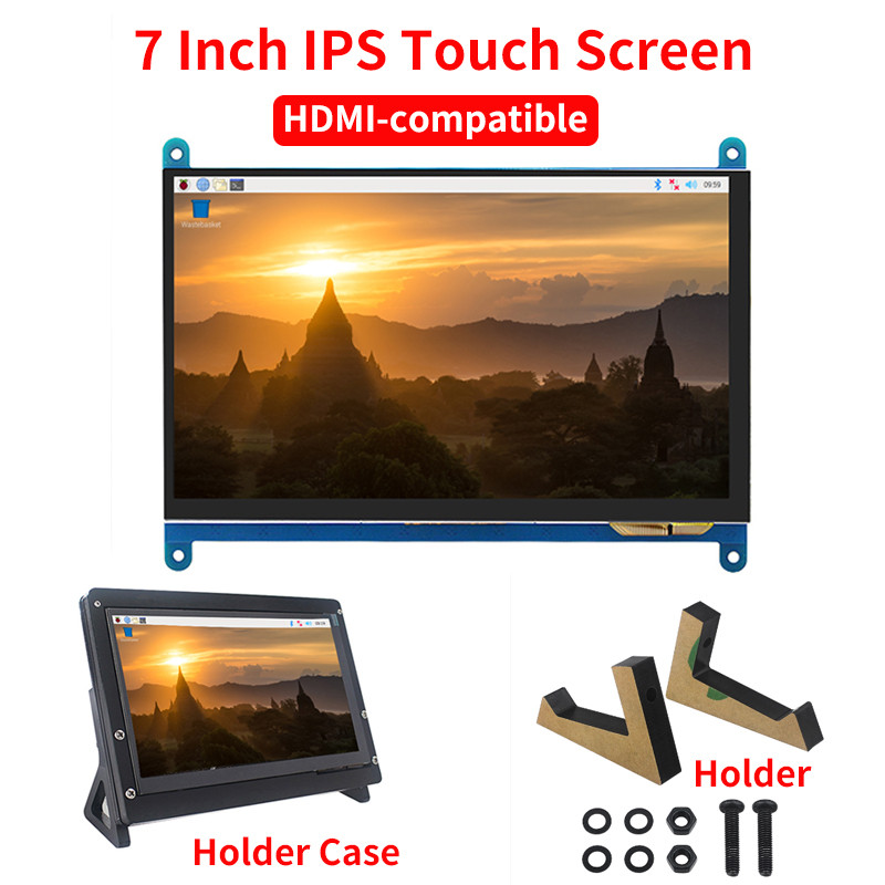 Jual JETS 7 Inch Touch Screen for Raspberry Pi 4 Capacitive HDMI ...