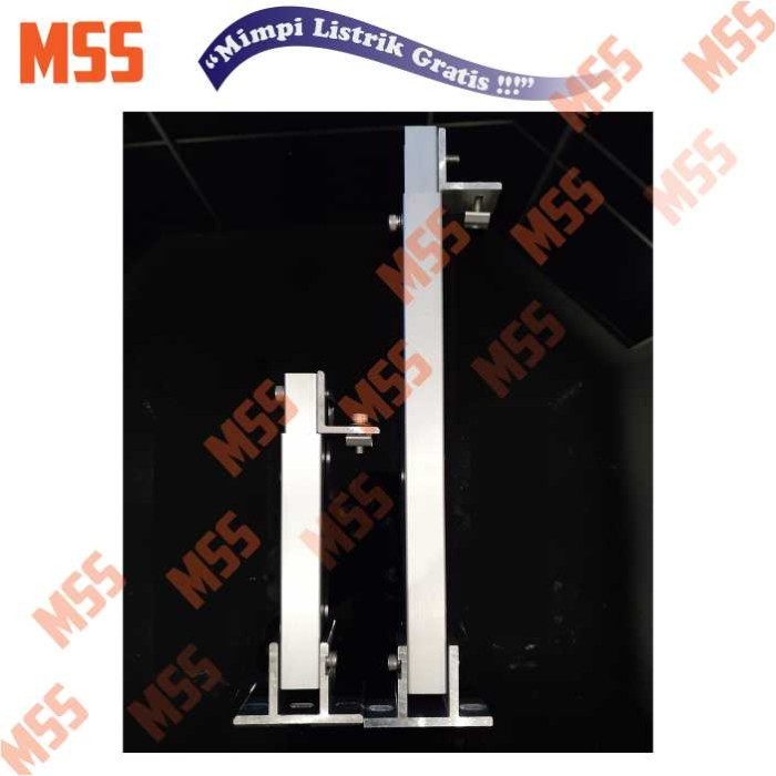 Jual Solar PV Mounting Aluminium Rear Leg, Panel Surya Atap Metal/Beton ...