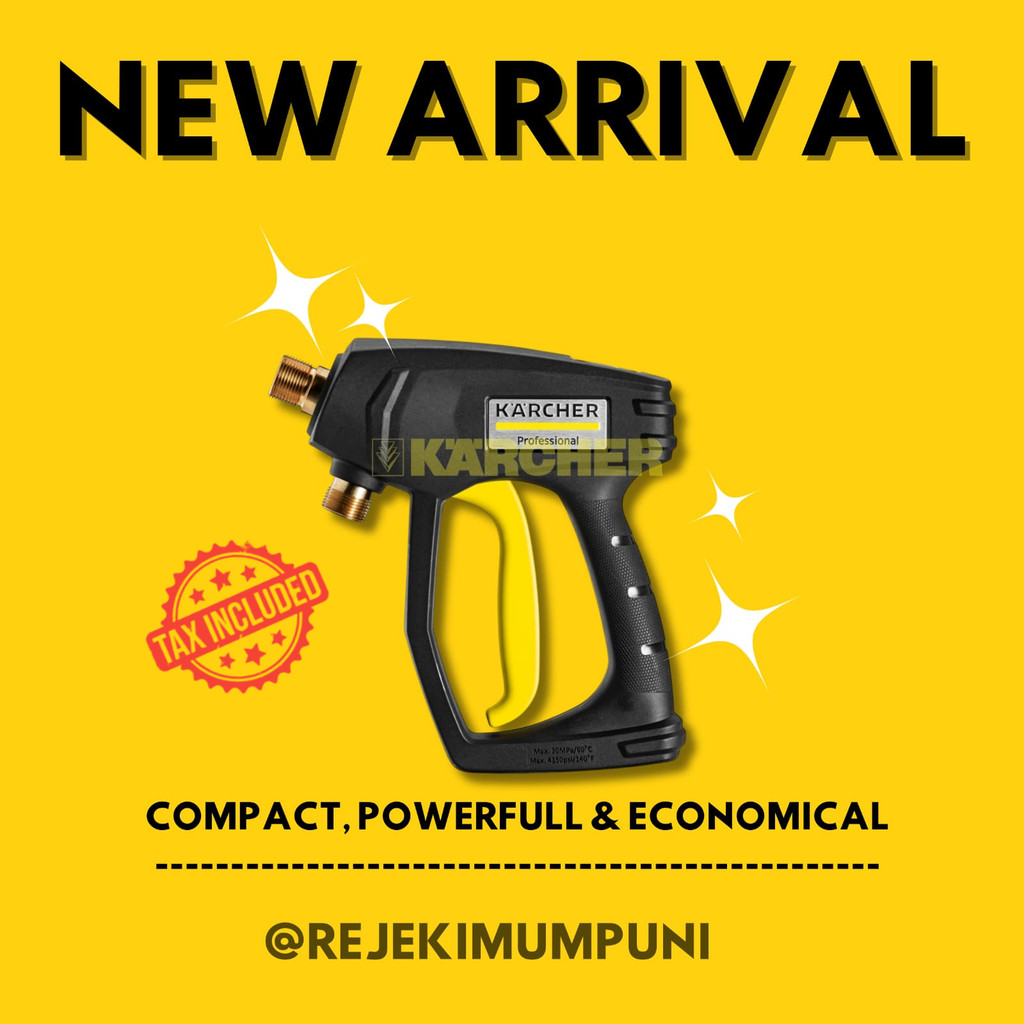 Jual Kepala Semprot Air Jet Cleaner Gun Merk Karcher / Karcher Trigger ...