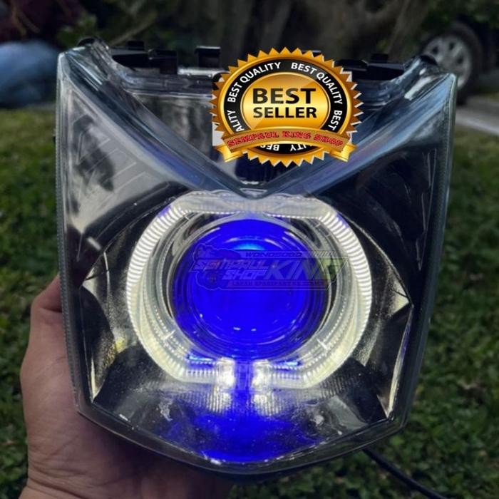 Jual Reflektor Lampu Depan Beat FI 2012 - 2016 Custom Led Biled Albed 4 ...