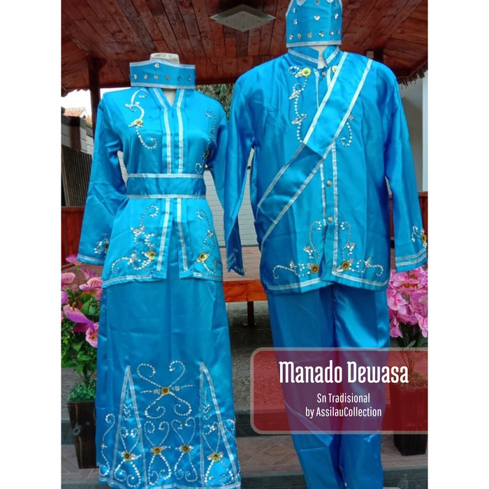 Jual Baju Adat Manado Dewasa Satuan ( Laki/Perempuan ) | Shopee Indonesia