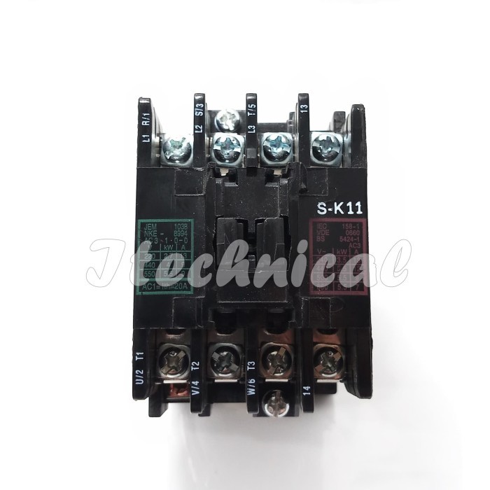 Jual MAGNETIC CONTACTOR SK-11 220V 380V / AC KONTAKTOR SK 11 220VAC 380 ...