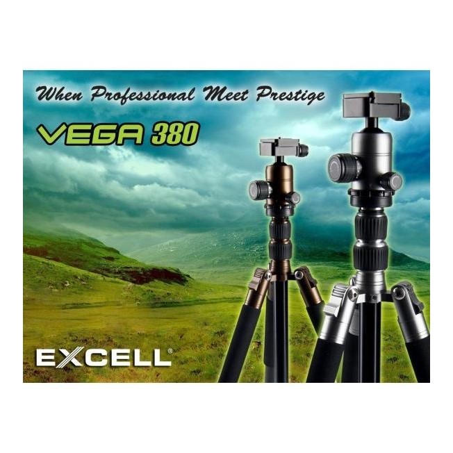 Jual Excell Vega 380 Tripod Dslr Compact Camera New Stok | Shopee Indonesia