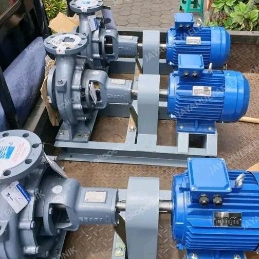 Jual Tersedia Pompa Ebara 50X40 Fsha Ms C/W Motor 7,5Hp 5,5Kw 2Pole 3Ph ...