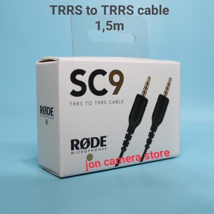 Jual Rode Sc9 Trrs To Trrs Cable - Extension Mic/Mikrofon/Microohone ...