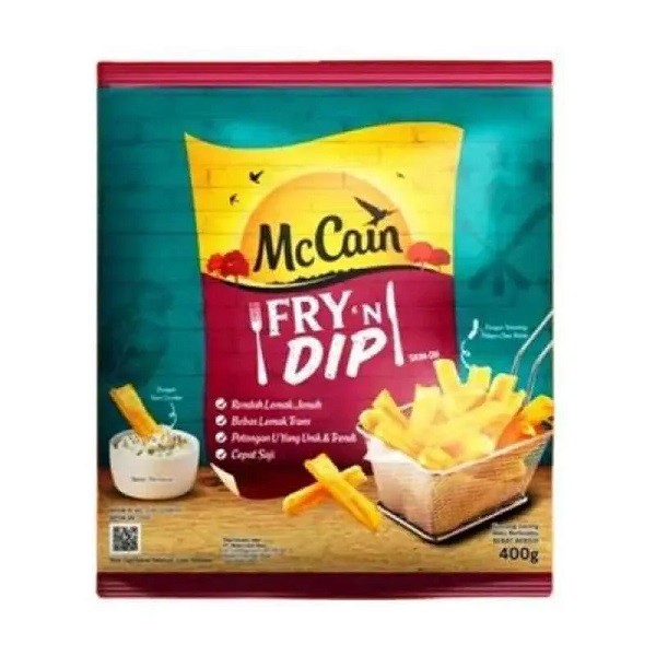 Jual MC.CAIN FRY N DIP SKIN ON 400 GR | Shopee Indonesia