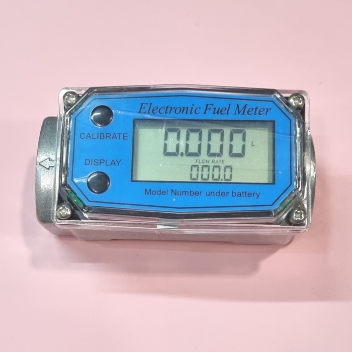 Jual 1" 1Dim Digital Flow Meter Electronic Fuel Meter Flow Rate ...