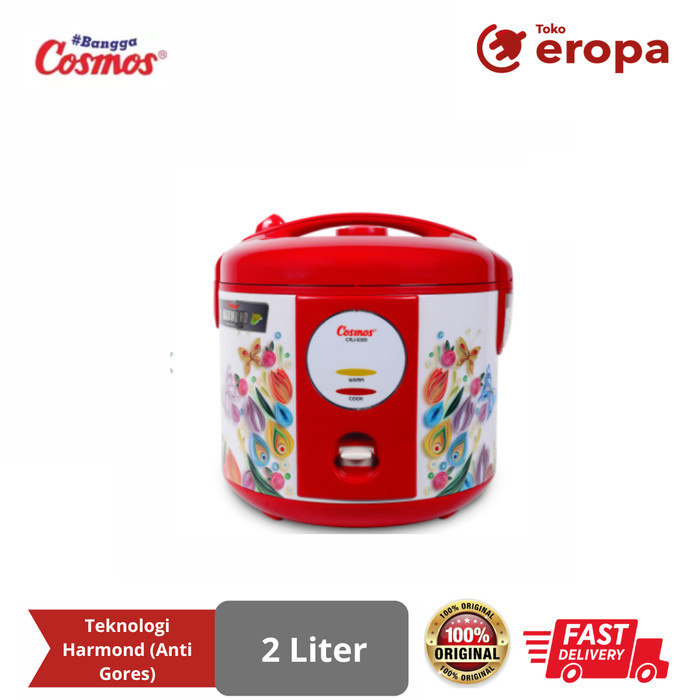 Jual Rice Cooker Cosmos Harmond Rice Cooker 2 L CRJ-6305 | Shopee Indonesia