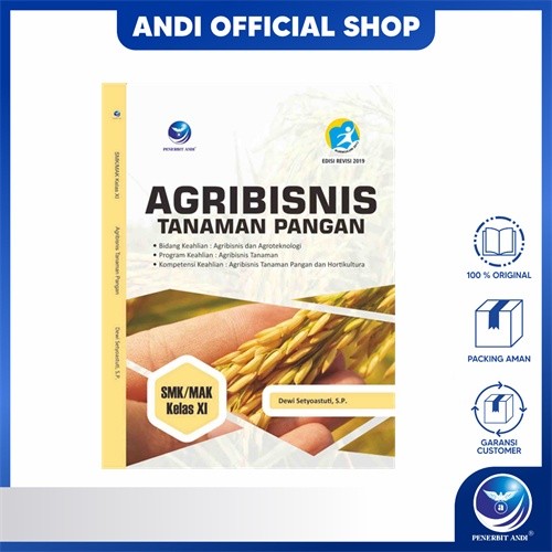Jual Buku Agribisnis Tanaman Pangan Untuk SMK/MAK Kelas XI, Program Keahlian: Agribisnis Tanaman ...