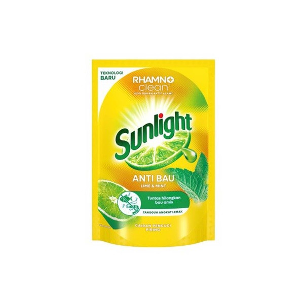 Jual SUNLIGHT ANTI BAU POUCH 600 ML | Shopee Indonesia