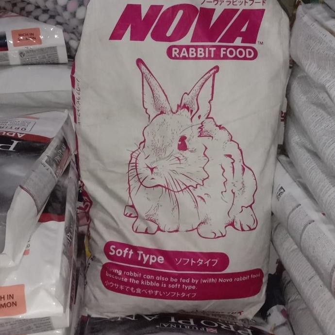 Jual Makanan Kelinci Nova 10kg Rabbit Nova Rabbit 10kg/ Rabbit food ...