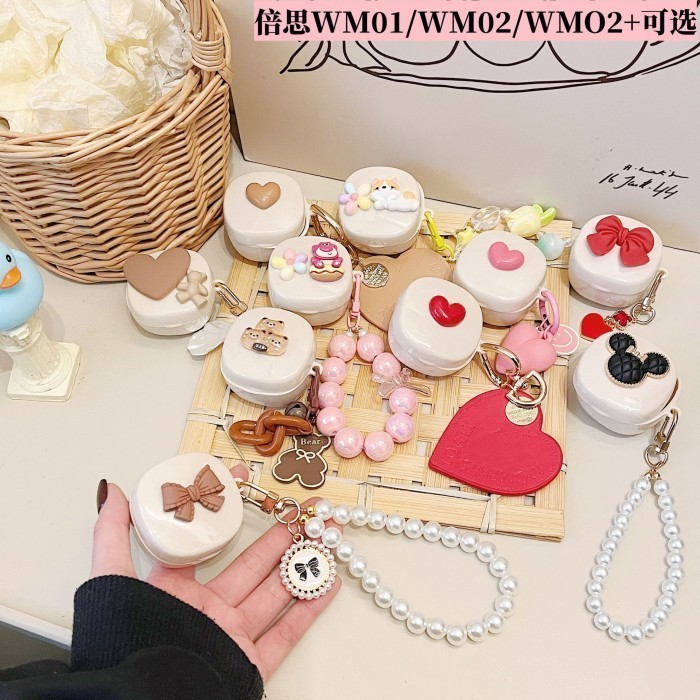 Jual Casing Case Baseus Bowie Wm02+ Wm02 Plus True Wireless Earphones ...