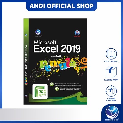 Jual Buku Microsoft Excel 2019 Untuk Pemula | Shopee Indonesia