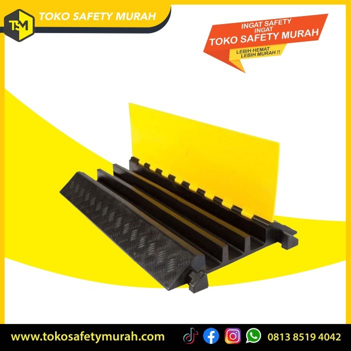 Jual Speed Bump Cable Protector 3Line Polisi Tidur Pelindung Kabel 3 ...