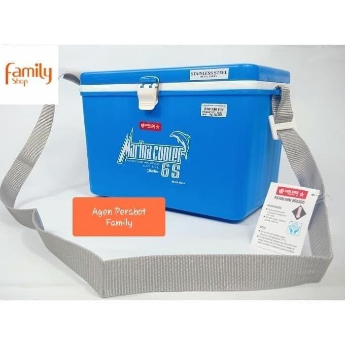 Jual COOLER BOX MARINA 6S KOTAK ES CREAM TEMPAT ASI 5.5 LTR LION STAR ...