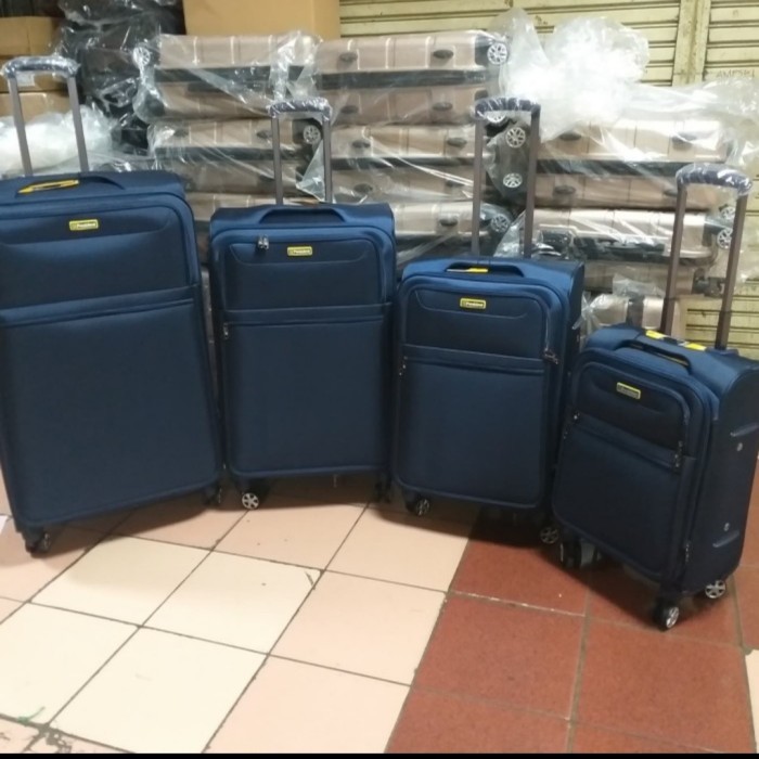 Jual Koper President Bahan Kain Kanvas Ukuran 20 Inch Original | Shopee ...