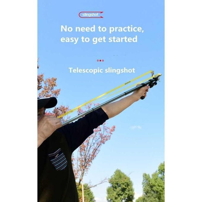 Jual Ketapel Berburu Slingshot Tactical Hunting Alumunium Laser ...