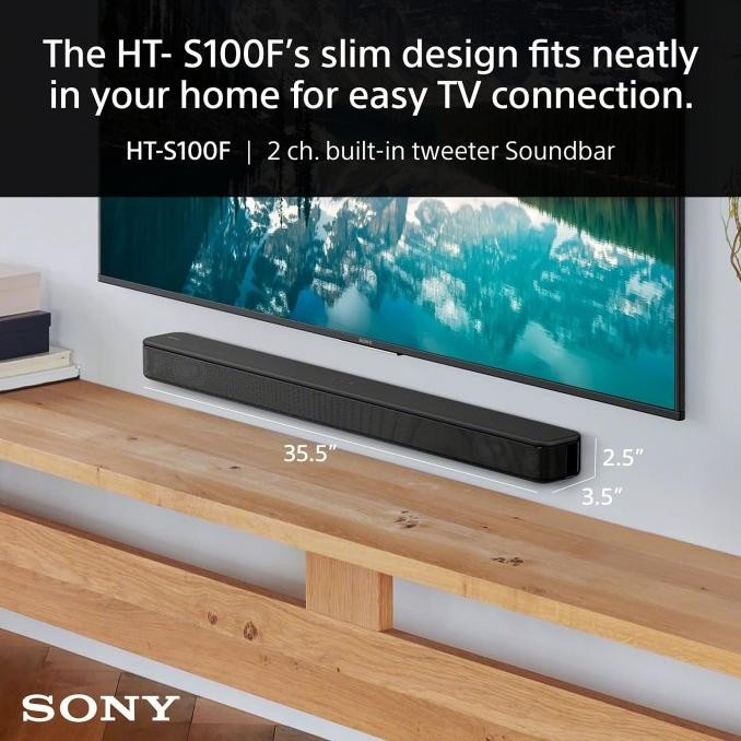Jual Soundbar Sony Ht S100F Sony Ht-S100F Sony Bluetooth Soundbar ...