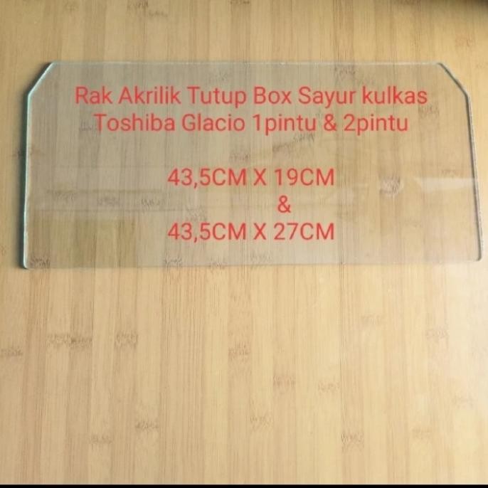 Jual RAK KACA KULKAS TOSHIBA GLACIO 1 PINTU DAN 2 PINTU | Shopee Indonesia