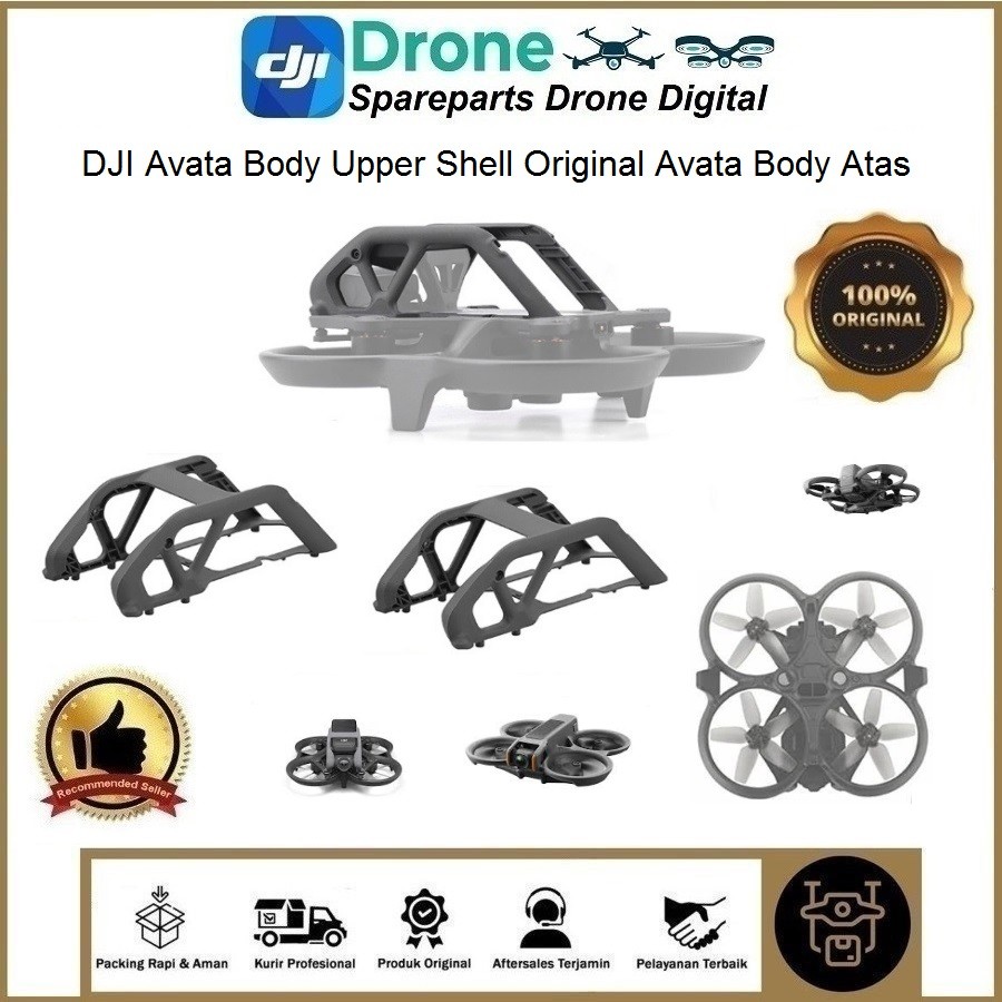 Jual DJI Avata 1 Body Atas Upper Shell Original Avata Body Upper Shell ...