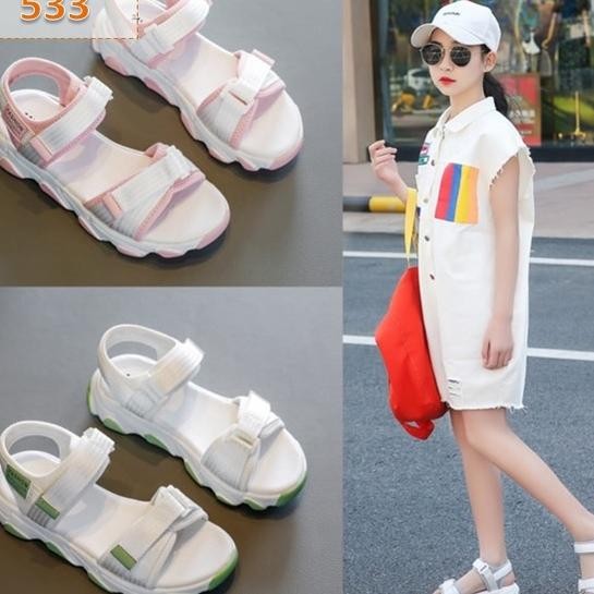 Jual Andal Ana Cewe Cowo Arlina Abu Hijau Ap09 | Shopee Indonesia