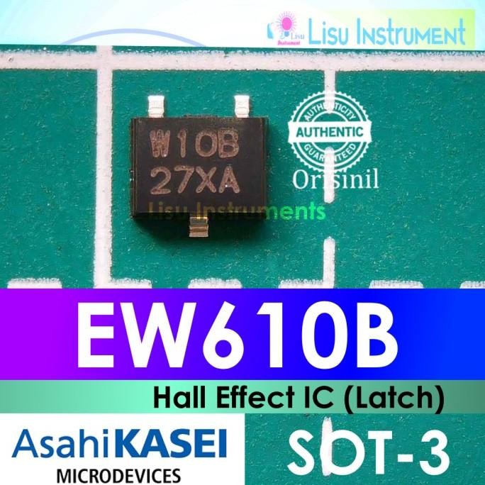 Jual Murah EW610B Hall Effect IC (Latch) W10B SOT-3 Asahi Kasei Microdevices ORIGINAL lisu992 ...