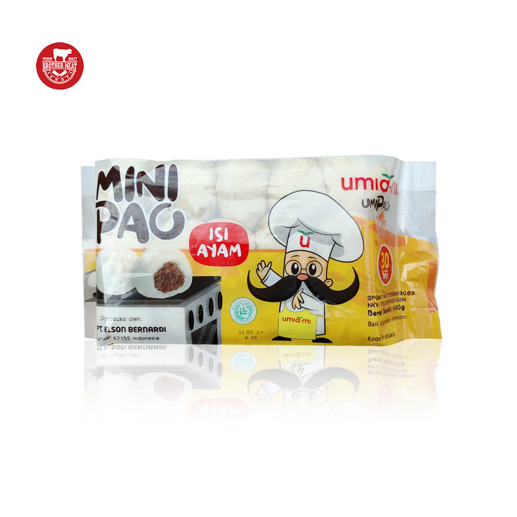 Jual Umiami Mini Pao isi Daging Ayam 480gr, Bakpao Mini isi 30 Halal ...