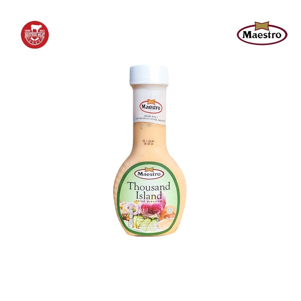 Jual Maestro Salad Dressing Thousand Island Sauce 237ml ...