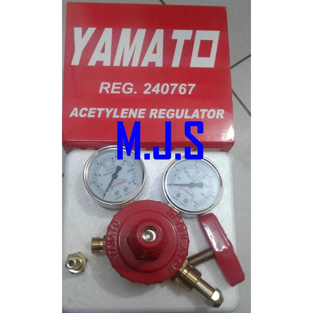 Jual Regulator Yamato Acetylene / Regulator Acetyline Yamato / Alat Las ...