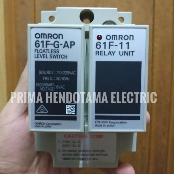 Jual WLC OMRON 61FGAP | Floatless Level Switch 61F-G-AP OMRON ORIGINAL | Shopee Indonesia