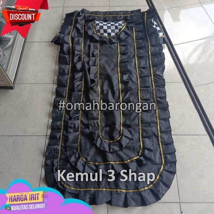 Jual Promo Kemul Barongan Anak Sd Pentas Dewasa Warna Biru Hitam Merah ...