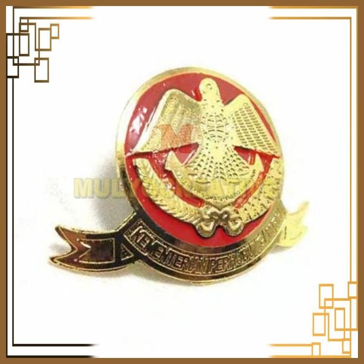 Jual [MCV] PIN KEMENHUB - BROS EMBLEM LOGO DEPHUB KEMENTERIAN ...