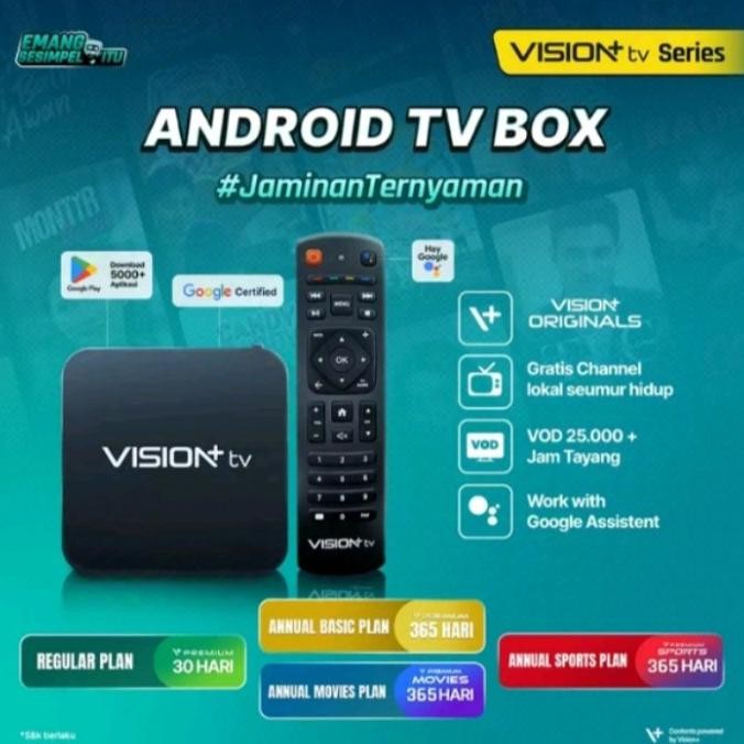 Jual #MNC PLAYBOX #VISION+ TV #ANDROID BOX TV #STB ANDROID #MNCPLAY # ...