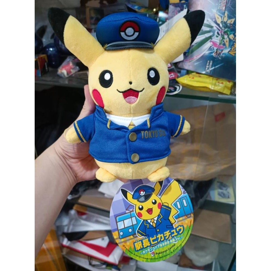 Jual BONEKA PLUSHIE PIKACHU ORIGINAL POKEMON CENTER TOKYO STATION ...