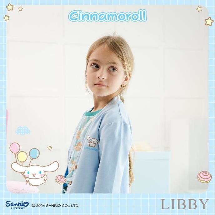 Jual LIBBY Sanrio Elio Cardigan Anak Perempuan Kuromi Cinnamoroll 9 Bulan- 14 Tahun(1 Pcs ...