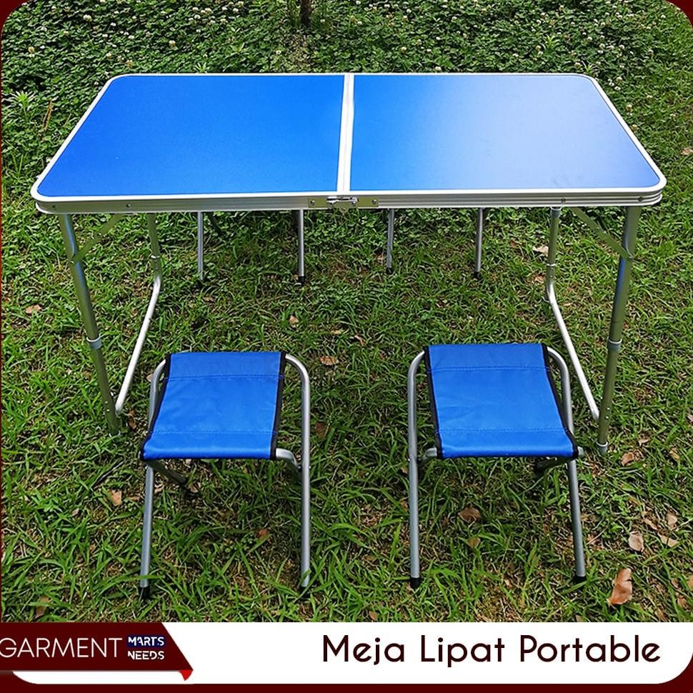 Jual PJ24 Meja Lipat Portable Outdoor Lipet Koper Camping Table Anti ...