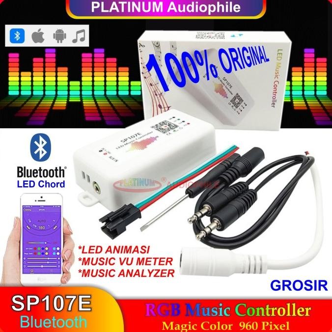 Jual SP107E Music Bluetooth RGB Controller SP107E LED WS2812, SK6812 ...