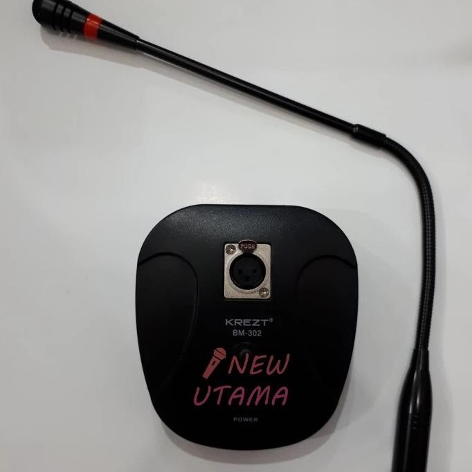 Jual Mic Meja Krezt BM 301 - BM 302 Original Microphone Podium/Rapat F83 | Shopee Indonesia