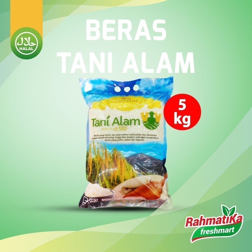 Jual Beras Cap Tani Alam 5 Kg | Shopee Indonesia