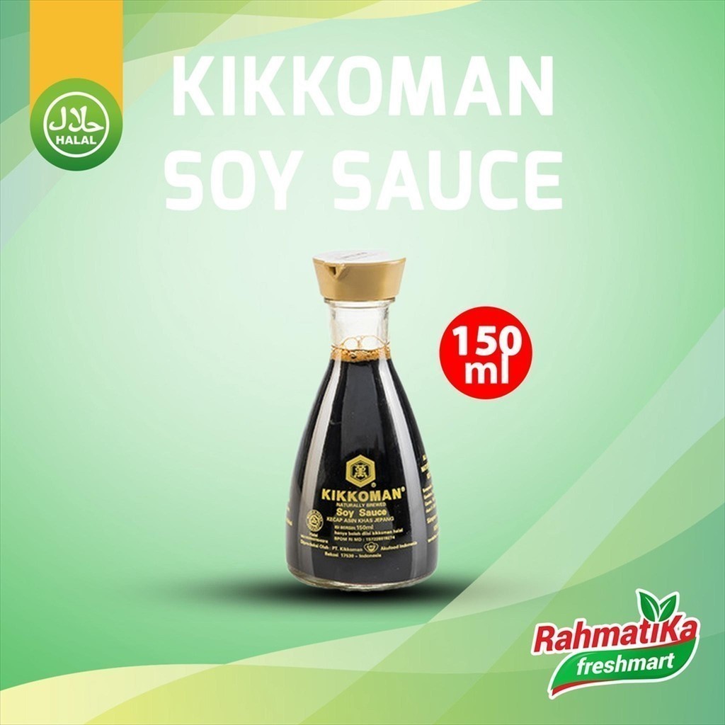 Jual Kikkoman Soy Sauce Kecap Asin Khas Jepang 150 ml | Shopee Indonesia