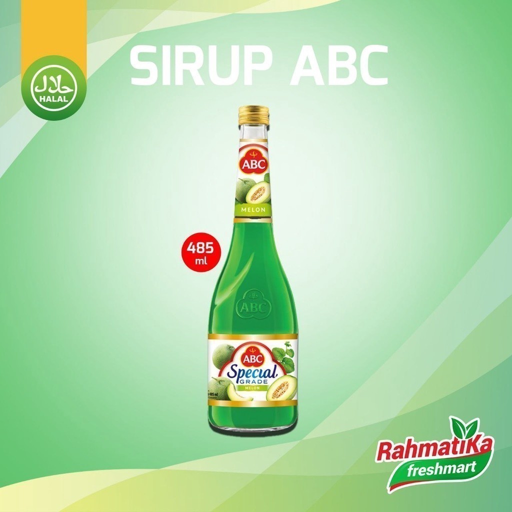 Jual Sirup ABC Special Grade Melon / Syrup ABC Botol 485 ml | Shopee ...