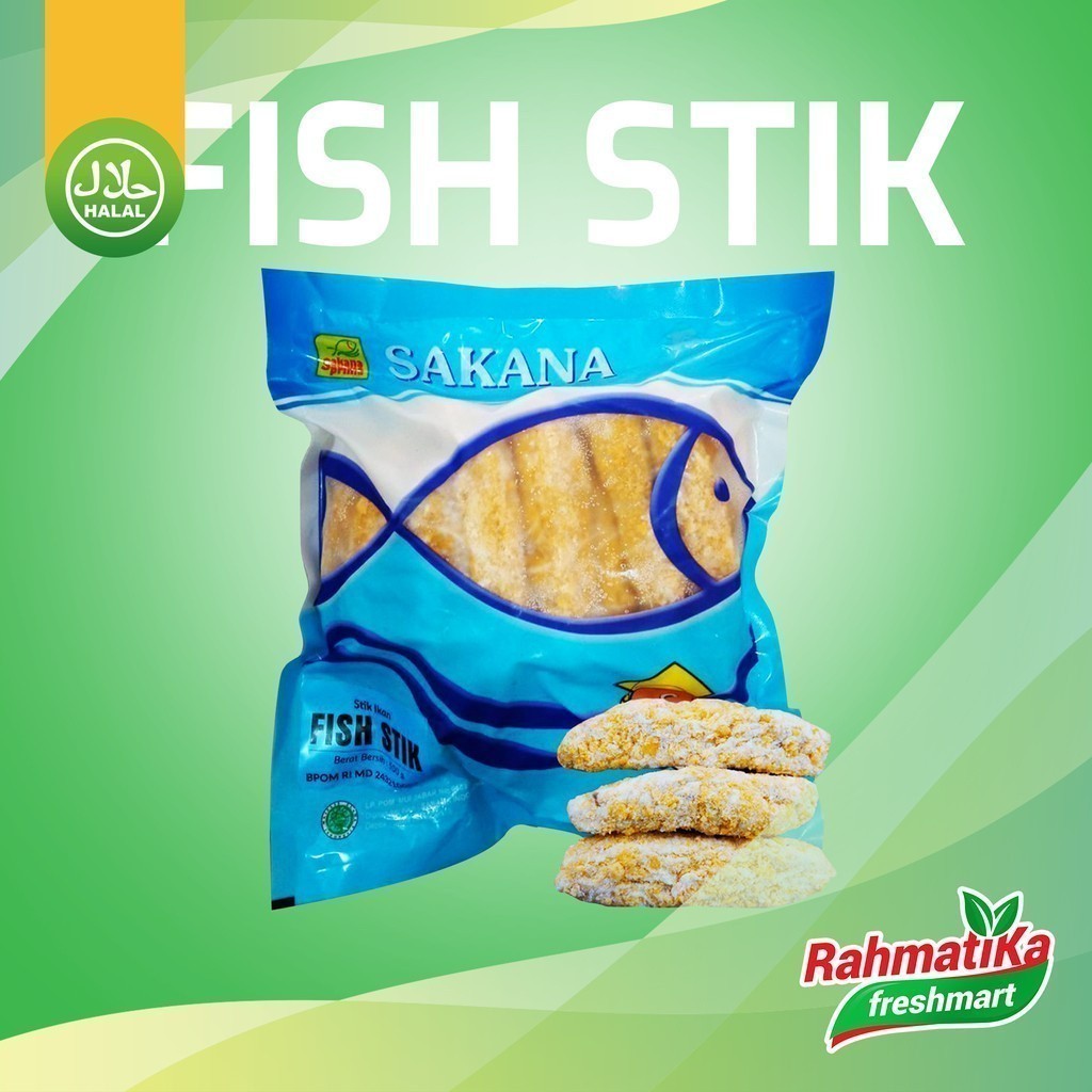 Jual Sakana Fish Stick / Stik Ikan Sakana 500 gram (Frozen Food) | Shopee Indonesia