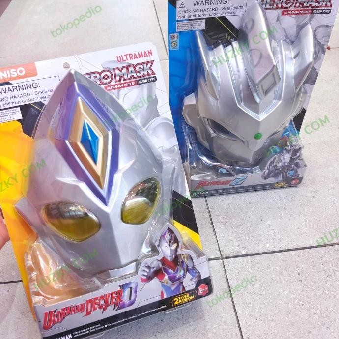 Jual NEW MINISO HERO Mask / Topeng SUPERHERO ULTRAMAN Decker / Z ...