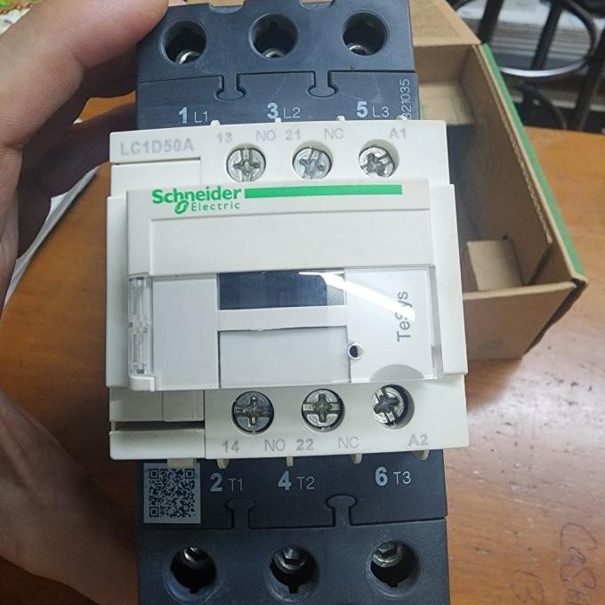 Jual kontaktor Schneider LC1D50M7 220V AC original | Shopee Indonesia
