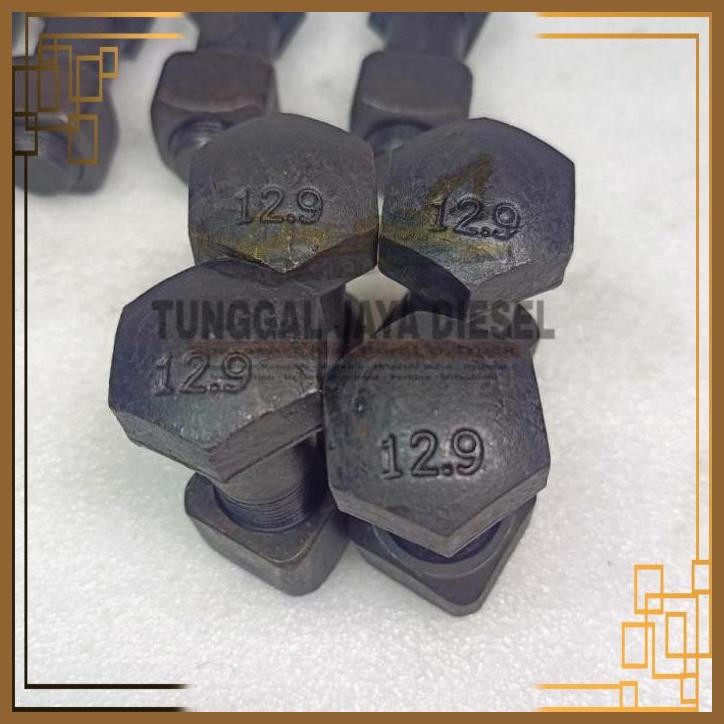 Jual [TJD] BOLT NUT TRACK SHOE PC200 PC200-5 PC200-6 PC200-7 PC200-8 ...